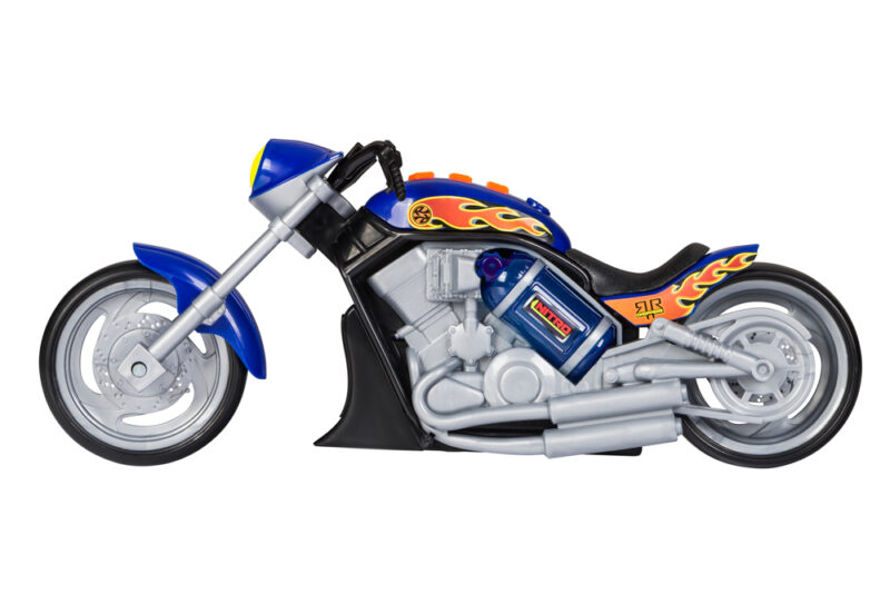 Nitro Burnout ™ Chopper – Blue Flames (11.000 in. / 28.00 cm ...