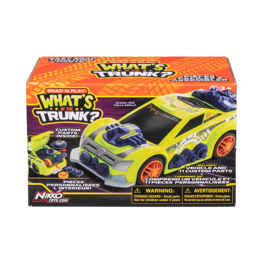 Snap ‘n Play ™ – What’s In The Trunk – Audio Blaster (6 in. / 15 cm ...